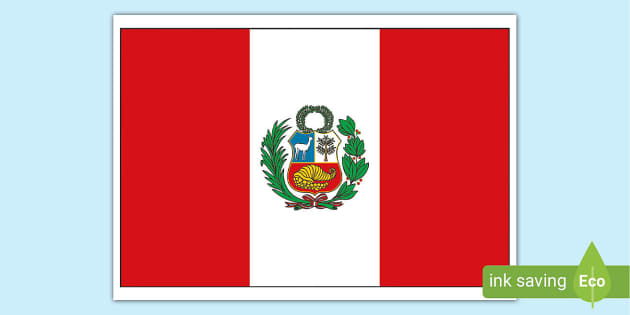 Peru Flag Display Poster (Teacher-Made) - Twinkl