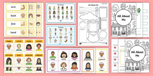 All About Me Pack EAL - all about me, pack, eal, all about, me