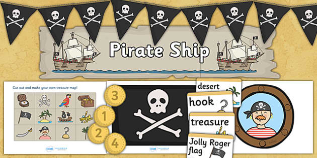 Pirate Ship Role Play Pack - Pirates, pirate, ship, role play