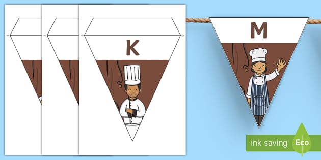 Mud Kitchen Display Bunting - Mud Kitchen Display Bunting