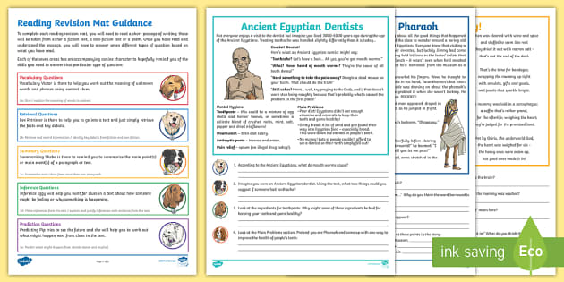 Year 4 Reading Revision Activity Mat Pack 3 (teacher made)