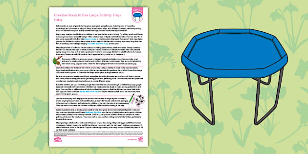 Early Years Spring Activities for Ages 2-3 - Twinkl