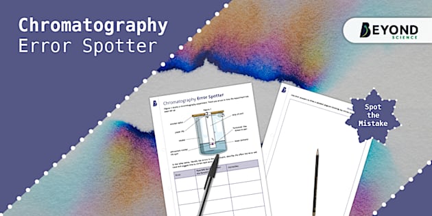 Chromatography Error Spotter | Science | Beyond