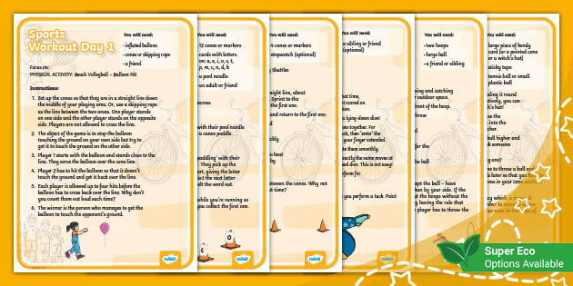 Sports-Themed Activities for Ages 5 to 7 - Twinkl