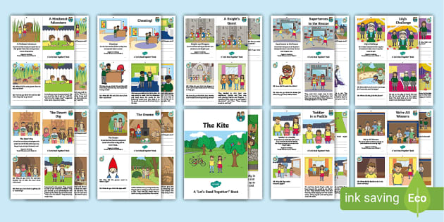 Phase 6 Phonics Books - Primary Resources (teacher made)
