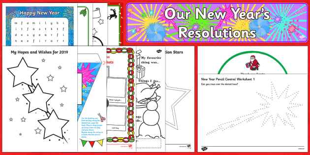 EYFS First Day Back after Christmas Resource Pack
