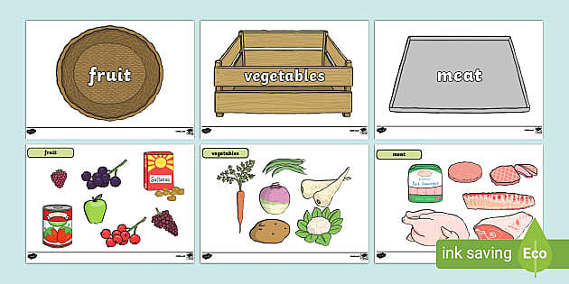 Harvest Produce Sorting Game (teacher made) - Twinkl