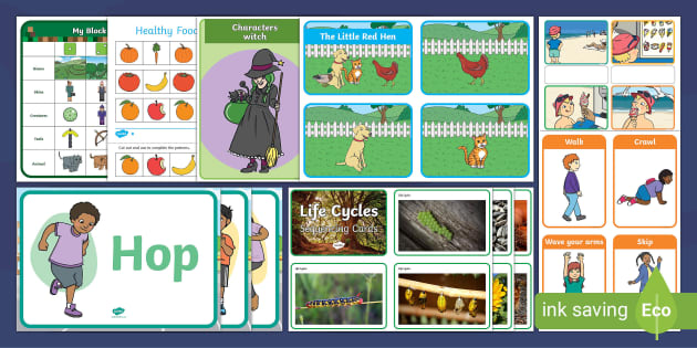 Visual Sequencing Support Pack (teacher made) - Twinkl