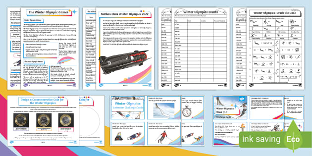 UKS2 Winter Olympics Resource Pack (Teacher-Made) - Twinkl
