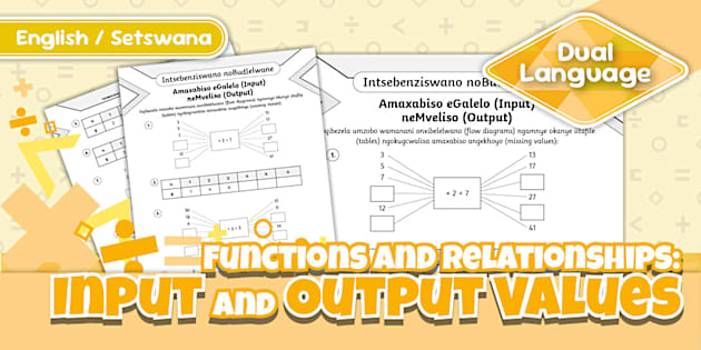 Grade 7 Maths - Term 3 - Functions and Relationships: Input and Output ...
