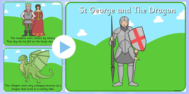 St George And The Dragon Story PowerPoint