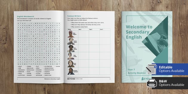 Year 6 to Year 7 Transition Activities (KS3) Beyond English