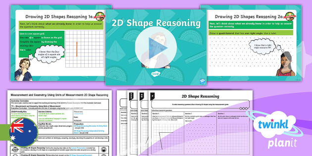 Year 5 Using Units of Measurement: 2D Shape Drawing Lesson 3