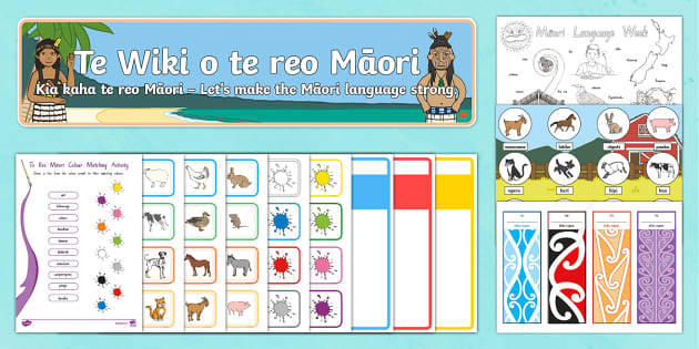 Te Wiki o Te Reo Māori Pack (0-3) (l'enseignant a fait)