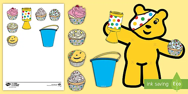 Pudsey Bear Animation Clipart
