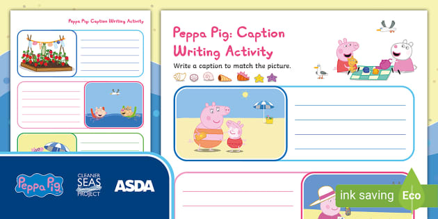 FREE! - Peppa Pig Writing Activity | Peppa Pig Resources | Twinkl