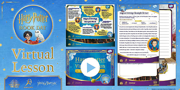 Harry Potter Virtual Lesson: Magical Settings Teaching Pack