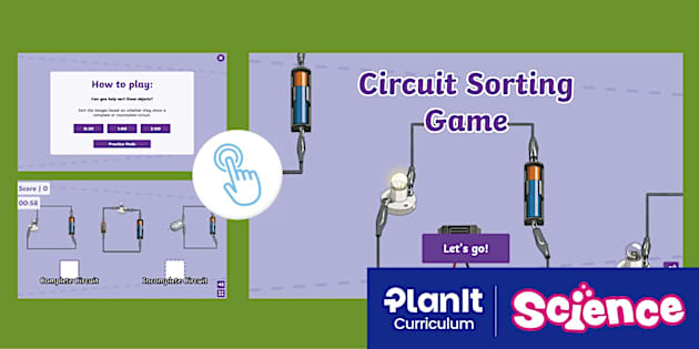 Circuit Sorting Game
