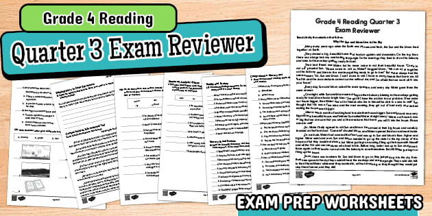 Grade 4 Matatag Reading Quarter 3 Exam Reviewer | Twinkl PH