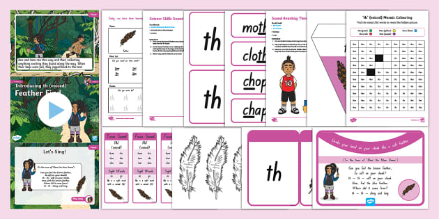 NZ Phonics: Level 3: Week 3: Lesson 3: 'th' (voiced)