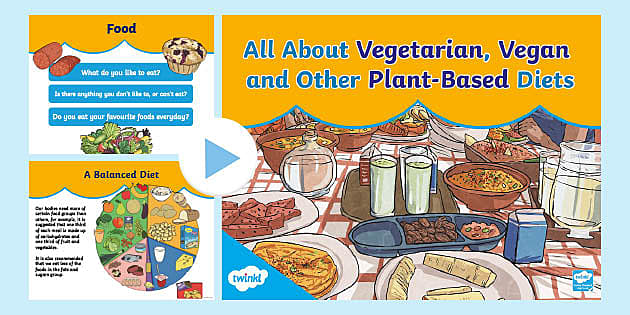 All About Vegetarian, Vegan and Other Plant-Based Diets PowerPoint