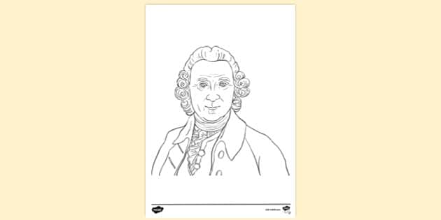 FREE! - James Lind Colouring | Colouring Sheet - Twinkl