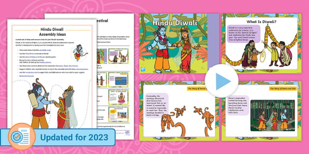 Hindu Diwali Whole School Assembly Resource Pack - Twinkl