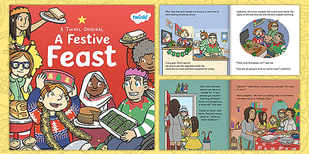A Festive Feast | eBook in inglese (teacher made) - Twinkl A Festive Feast | eBook in inglese (teacher made) - Twinkl