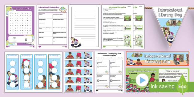 International Literacy Day Resource Pack - Twinkl