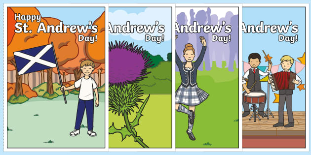 FREE! - St Andrews Day Cards - St Andrews Day, St. Andrew's Day, Saint