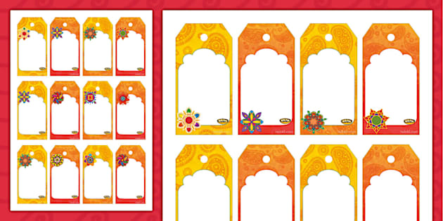 Diwali Gift Tags Special!