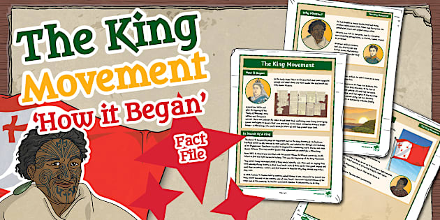 The King Movement: 'How it Began' Fact File (teacher made)