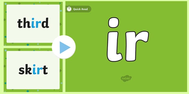Phonics ir Words | PowerPoint | Primary Resources