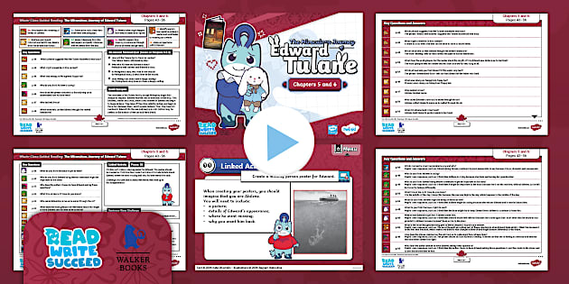 FREE! - The Miraculous Journey of Edward Tulane Whole-Class Guided Reading
