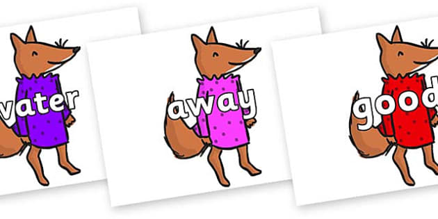 Little Fox Sight Words