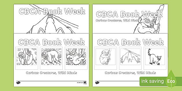 CBCA Book Week 2020 Mindfulness Colouring Pages - Twinkl