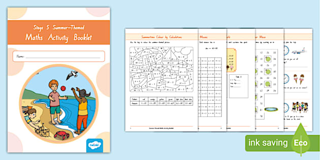Stage 4 Summer Maths Activity Booklet