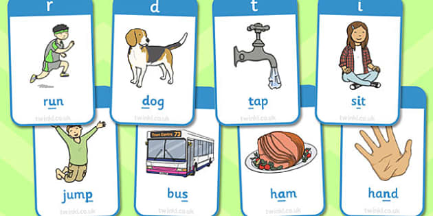 Precursive Active Literacy Phonics Program Stage 1 Flashcards