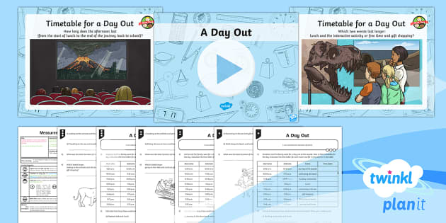 PlanIt Maths Y3 Measurement Lesson Pack Comparing Timed Events (1)