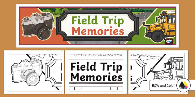field trip coloring page free