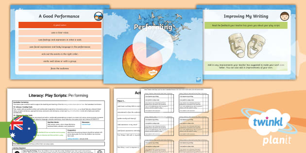 Year 4 James and the Giant Peach: Play Scripts Lesson 6 to Support ...