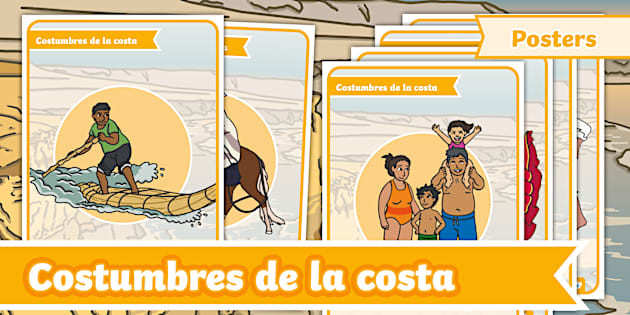 Imágenes de costumbres de la costa peruana | Twinkl