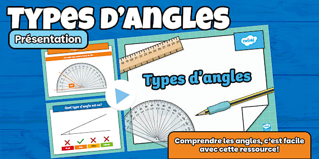 Types of Angles PowerPoint French