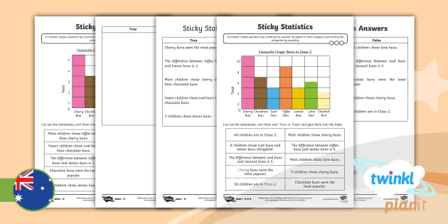 Year 2 Displaying Data Home Learning Tasks (teacher made)