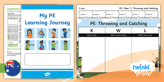 Move PE Year 1 Throwing and Catching Assessment Pack