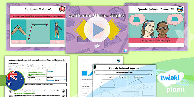 Year 4 Geometric Reasoning: Angles Lesson 1 - Twinkl