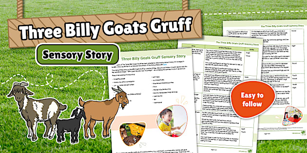 Three Billy Goats Gruff Sensory Story