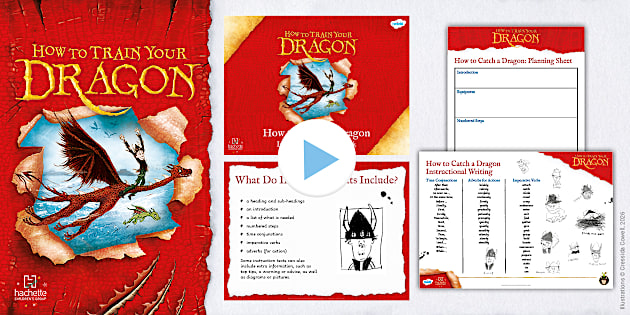 How to Train Your Dragon: Instructional Writing Lesson Pack