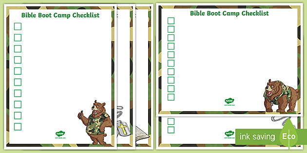 Vacation Bible School Checklist | Christian Ed. | Twinkl USA