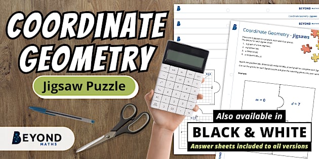 Coordinate Geometry Jigsaw Puzzle